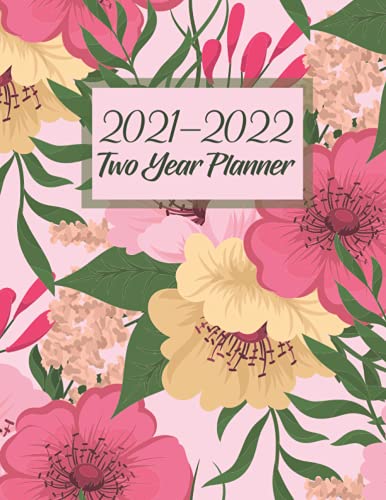 2021-2022 Two Year Planner: planners 2021-2022 for women planner 2021 ...