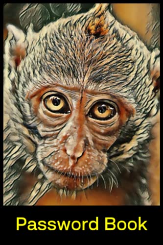 Password Book With Alphabetical Tabs, Monkey Internet Address ...