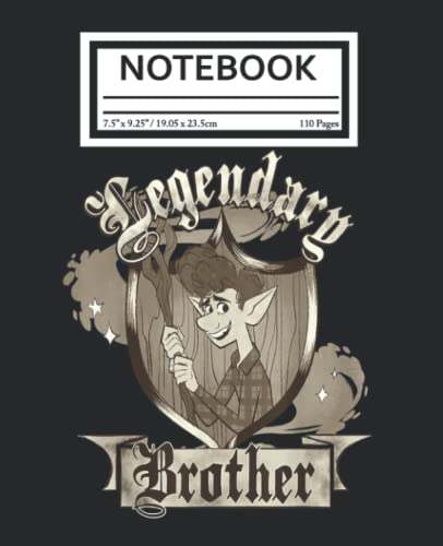 Notebook: Onwạrd Iạn Legendary Brother 110 Pages College Wide Ruled ...