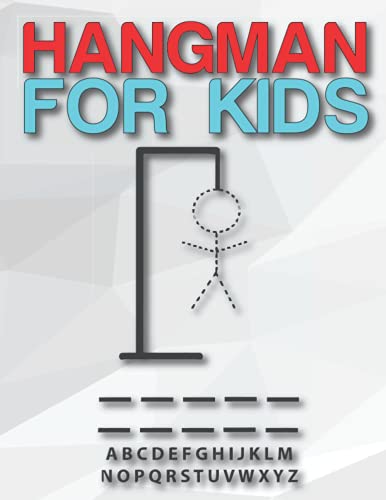 Hangman For Kids: Funny Hangman Puzzles Game Book for Smart Kids ...