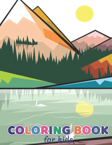 Coloring Book for Kids Toddlers Ages 4-8, Preschool, Kindergarten with ...