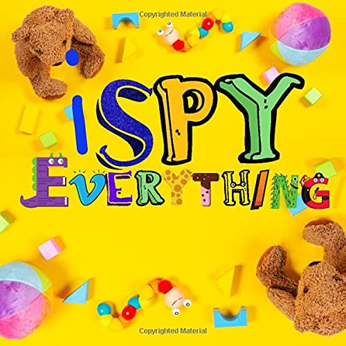 I Spy Everything: A Fun Guessing Game for 2-5 Year Olds | Color Picture ...