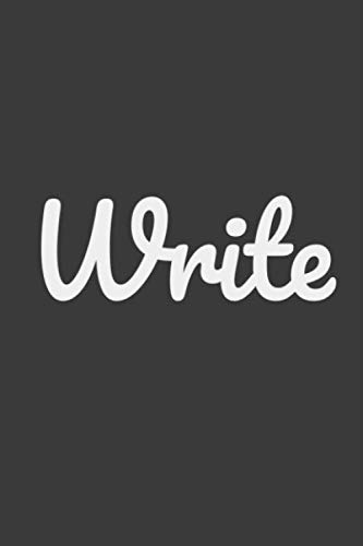 Write: Daily Writing Journal. Good For Creative Writing, Diary,Notes ...