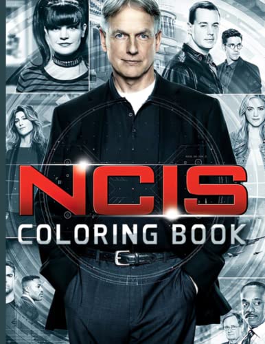 Ncis Coloring Book: Premium Exclusive Be Happy With Newest Unofficial ...
