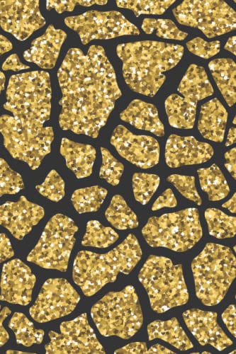 Giraffe Diary: 6 X 9 Ruled Notebook, Lined Journal For Writing, Black ...