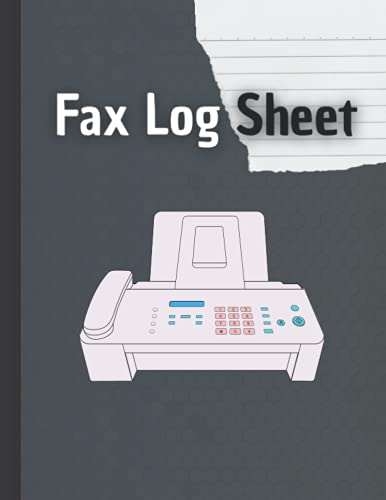 Fax Log Sheet: Fax Log Book enables you to keep track record of all ...