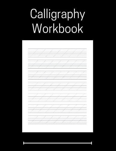 Calligraphy Workbook: Calligraphy Book For Beginners,Lettering And ...