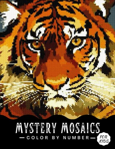 Mystery Mosaics Color By Number For kids: Pixel Art For Kids & Adults ...