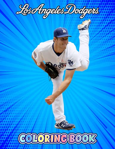 Los Angeles Dodgers Coloring Book: 30+ Coloring Pages. Activity ...