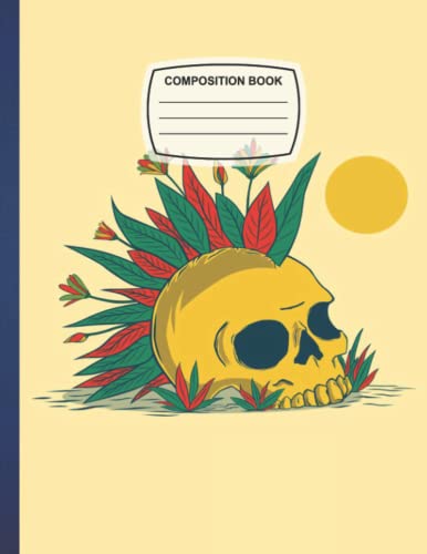 Composition Notebook: Punk Spring Blank Wide Ruled Paper Notebook ...