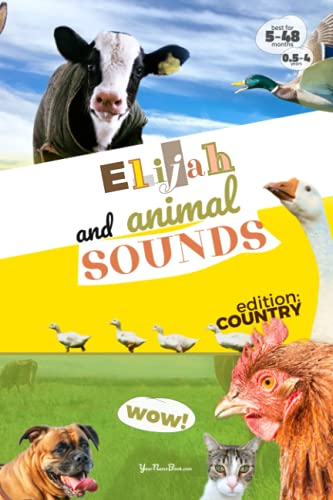 Elijah and animal sounds - edition: country: Awesome (photo) book for ...
