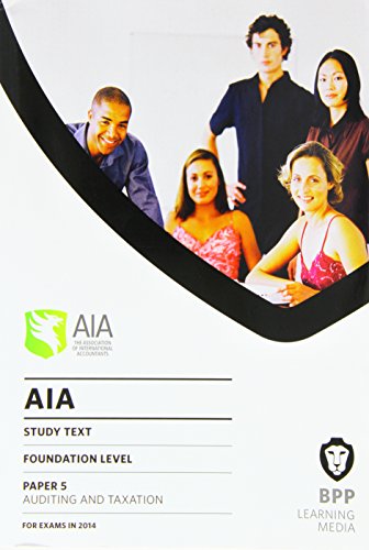 AIA 5 Auditing and Taxation: Study Text by unknown author | Goodreads