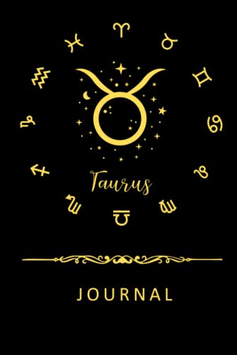TAURUS JOURNAL: ZODIAC NOTEBOOK 120 PAGES 6*9 INCHES HARDCOVER by ...