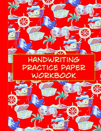Handwriting Practice Paper Workbook: Writing Book For Kids | Coloring ...