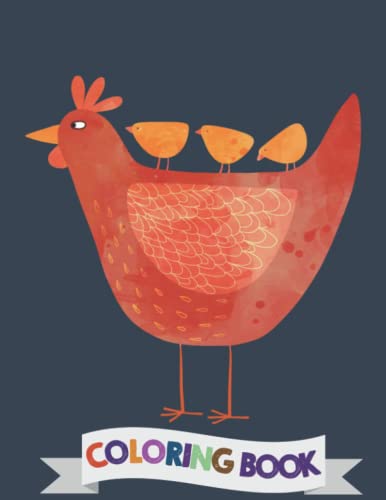 Coloring Book: An Adult Coloring Book With Country Scenes And Beautiful ...