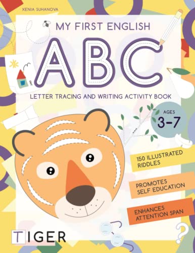 My First English ABC - Letter Tracing and Writing Activity Book: for ...