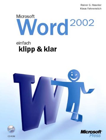 Microsoft Word 2002, m. CD-ROM by Rainer G. Haselier | Goodreads