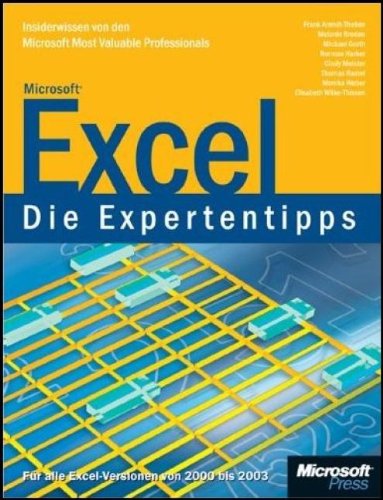 Microsoft Excel - Die Expertentipps by unknown author | Goodreads