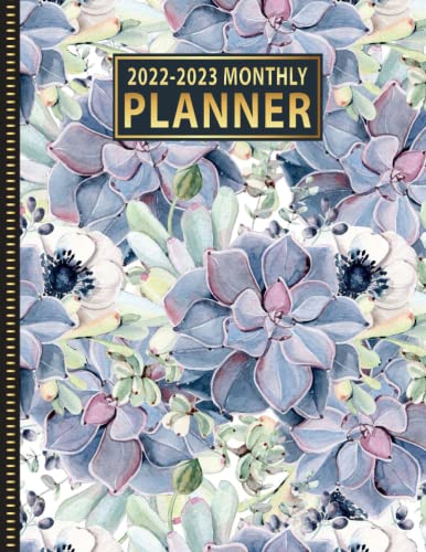 Succulents 2022-2023 monthly planner: : Botanical Succulents Plant ...