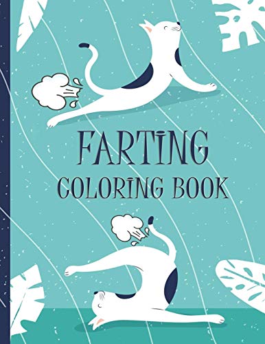 farting coloring book: cat kid book, fart coloring book for kids, goofy ...
