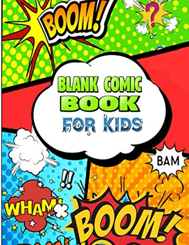 Blank Comic Book: Draw Your Own Comics - 120 Pages of Fun and Unique ...