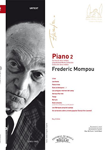 Piano 2 by Frederic Mompou | Goodreads