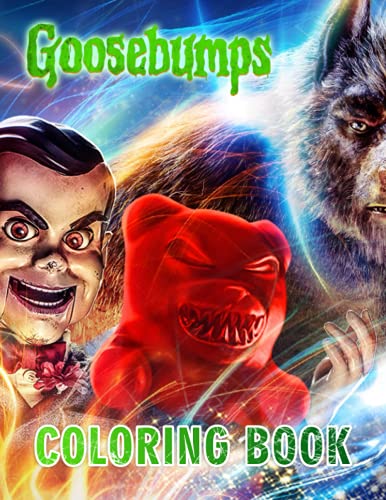 Goosebumps Coloring Book: Interesting coloring book, suitable for all ...