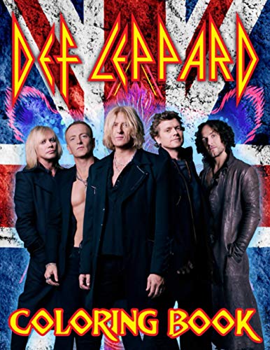 Def Leppard Coloring Book Def Leppard Awesome Coloring Books For 