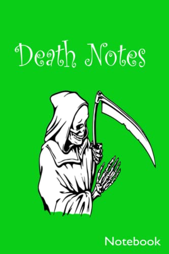 Death Notes Notebook: Great Death Notes with rules And Well Organized ...