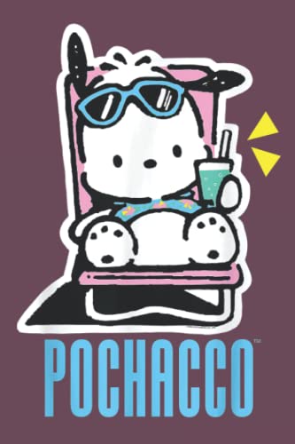 Pochacco Summer Drink Notebook: - Letter Size 6 x 9 inches, 110 wide ...