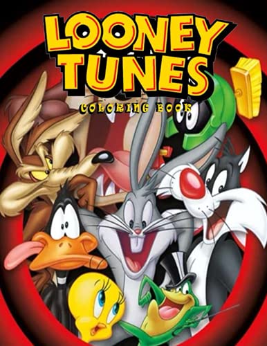 Looney Tunes Coloring Book Selected 50 Best Illustrations With Funny