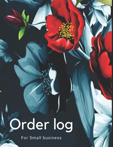 Order Log for Small business: customer order log book by business4You ...