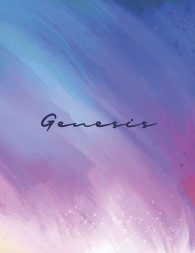 Genesis: Dot Grid Notebook 8.5 x 11| For Graphing Pad, Design Book ...