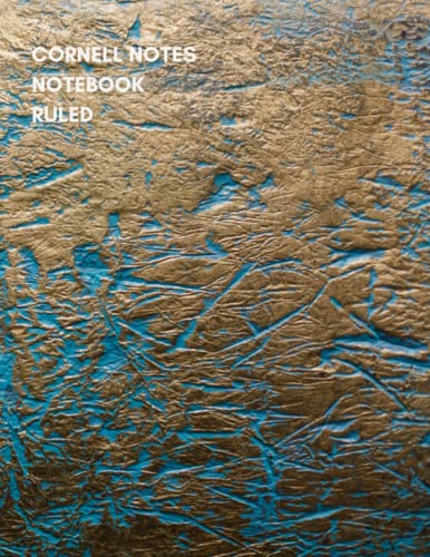 Cornell Notes Notebook Ruled: Cornell Note Taking System 8.5x11" ruled ...