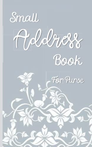 Address Book: Small Address Book for Purse |Small Address Book with ...