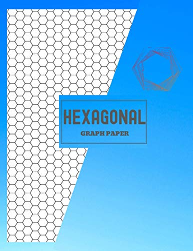 HEXAGONAL Graph Paper: Organic Chemistry Composition Notebook, Math ...