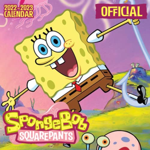 Spongebob 2022 Calendar: Cartoon 2022 OFFICIAL calendar -Spongebob ...