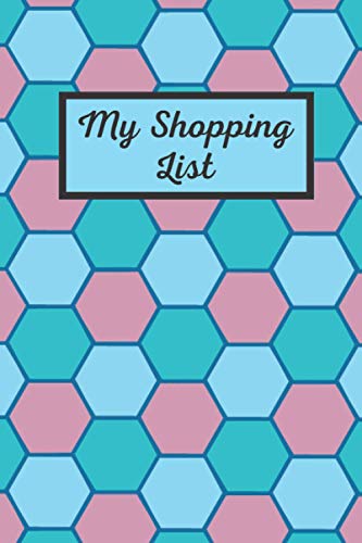 My Shopping List: Shopping list notebook with categories | Shopping ...