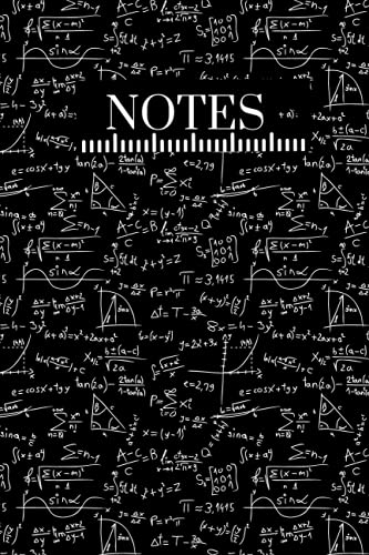 Notes: Maths Theme Notes Journal | Perfect for Home Office Business ...