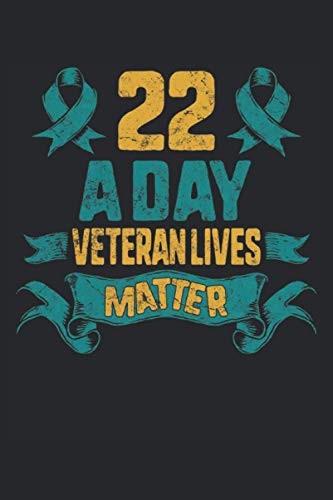 22 A Day Veteran Lives Matter: PTSD Post traumatic stress disorder Gift ...