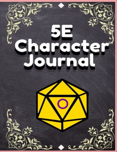 5e Character Journal: RPG Character Journal: Three Detailed D&D 5e ...