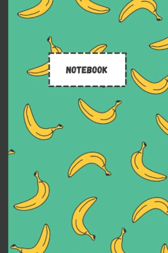 NOTEBOOK: Banana Notebook Gift for Children, Tenns, by Alexia Marten ...