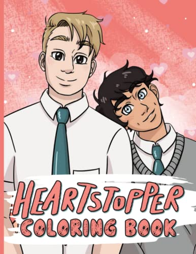 Heartstopper Coloring Book: Contains All A Beautiful Simple Colouring ...