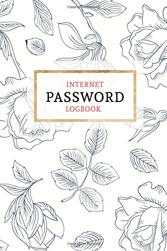 Internet Password Logbook: Keep your Passwords Organized in Style ...