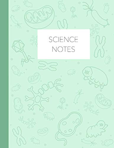 Science Notes: A blank dot lab notebook, notepad, journal perfect for ...