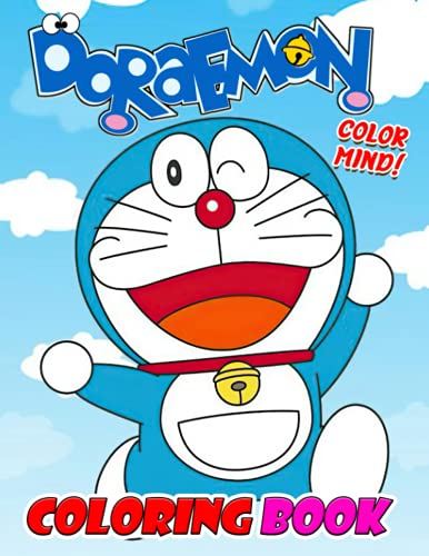 Color Mind! - Doraemon Coloring Book: Enjoy Life With Colors And Cute ...