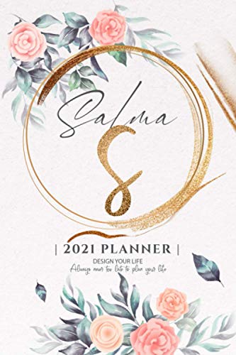 Salma 2021 Planner: Personalized Name Pocket Size Organizer with ...