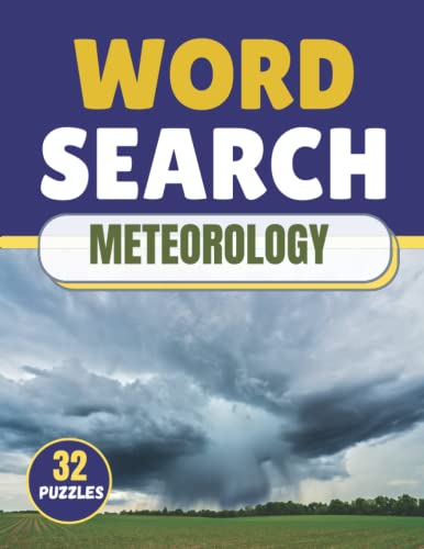 Meteorology Word Search: Themed Activity Puzzle Book|Large Print ...