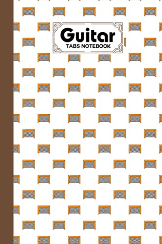 Guitar Tab Notebook: Hockey Cover Guitar Tab Notebook, Music Paper ...