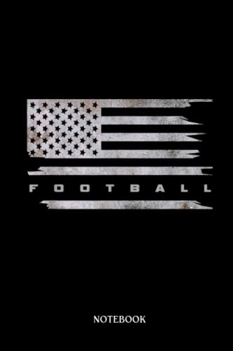 Football Notebook: American Football | A Football Journal 120 Pages 6 ...